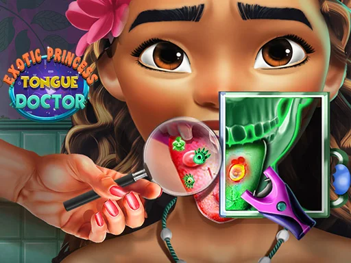 Exotic Princess Tongue Doctor | Igraj besplatno na TOP Igre